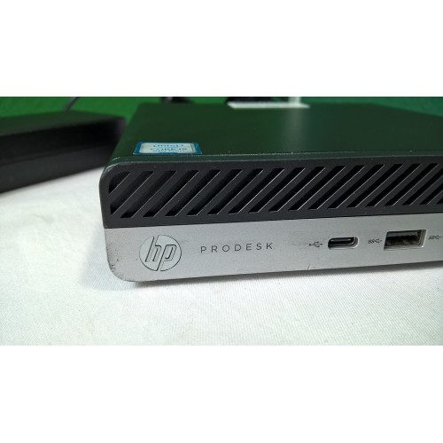 HP ProDesk 600 G5 Mini PC Core i5 9600T 8GB Ram 256GB SSD WIFI 3 Screen ...